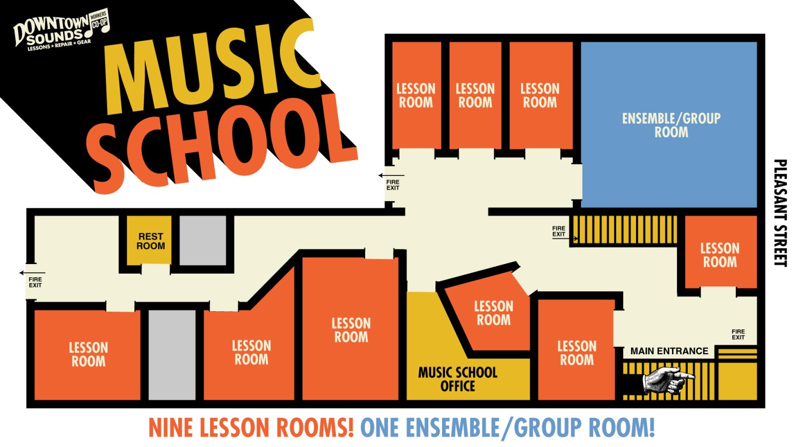 Music School – Downtown Sounds Workers Co-op